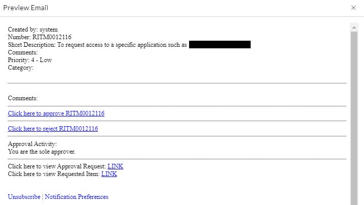 Solved: Email template for approval/grab variable for emai... - ServiceNow Community